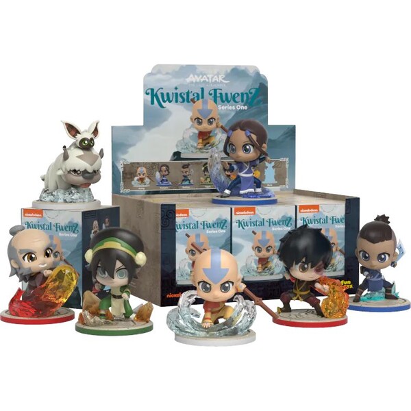 Blind box Mighty Jaxx: Kwistal Fwenz X - Avatar: The Last Airbender S1 ...