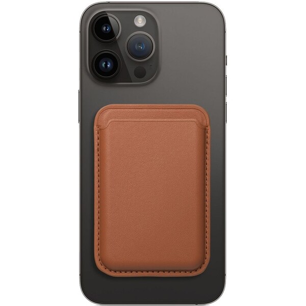 Smarty MagSafe peněženka hnědá - Smarty.cz