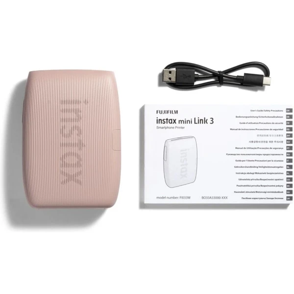 Fujifilm Instax Mini Link 3 tiskárna Rose Pink EX D - Smarty.cz