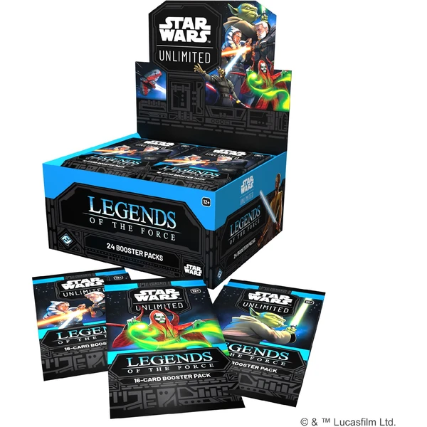 Star Wars: Unlimited 05 - Legends of the Force - Booster Box - Smarty.cz