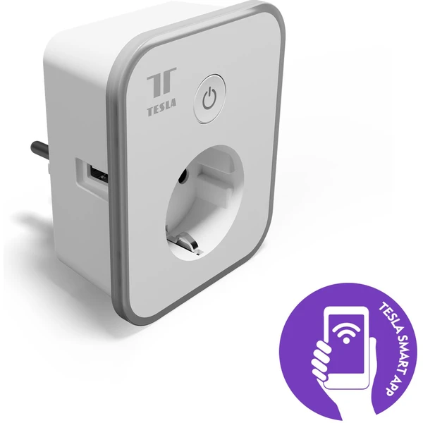 Tesla Smart Plug 2 USB chytrá zásuvka - Smarty.cz