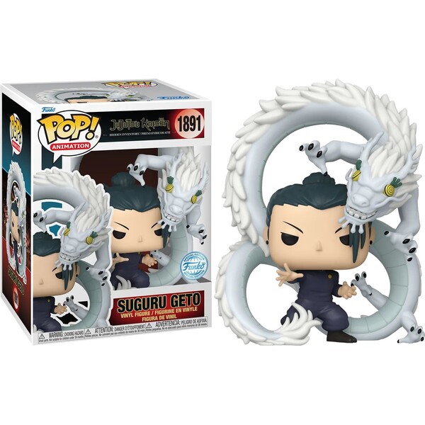 Funko POP! #1891 Animation: Jujutsu Kaisen - Geto with Rainbow Dragon ...