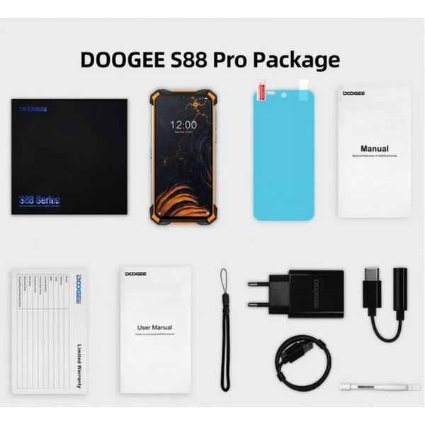 Doogee S88 PRO 6GB+128GB Dual SIM oranžový - Smarty.cz