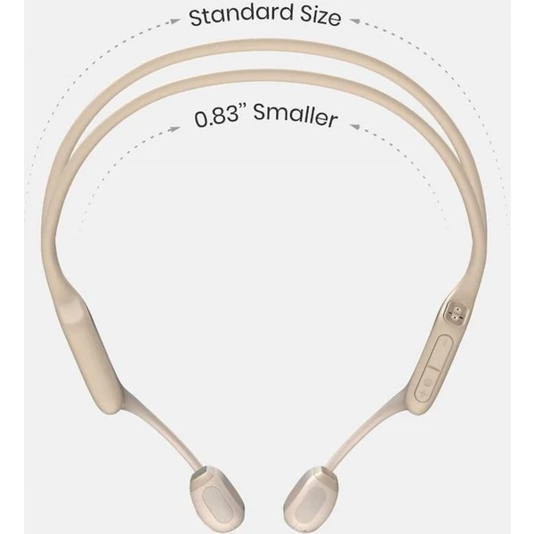 Shokz OpenRun PRO mini Bluetooth sluchátka před uši béžová - Smarty.cz