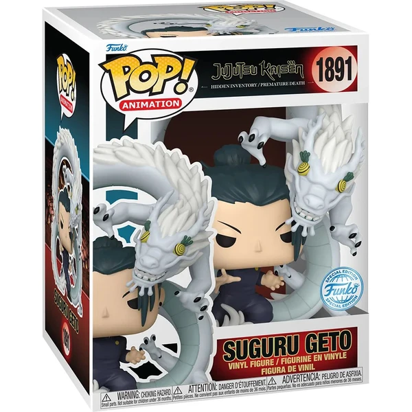 Funko POP! #1891 Animation: Jujutsu Kaisen - Geto with Rainbow Dragon ...