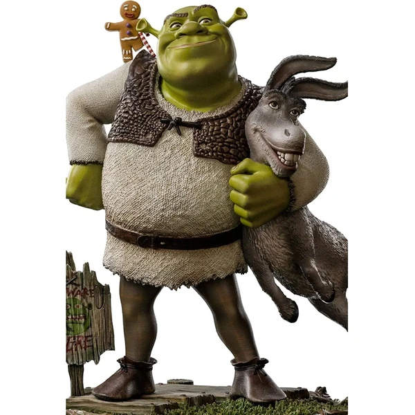 Soška Iron Studios Deluxe Art Scale 1/10 Shrek - Shrek, Donkey and The ...