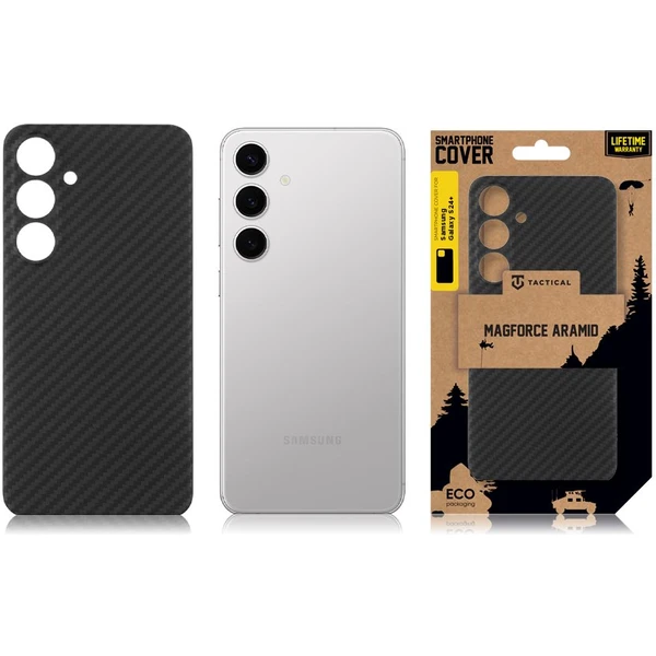 Tactical MagForce Aramid Kryt pro Samsung Galaxy S24+ černý - Smarty.cz