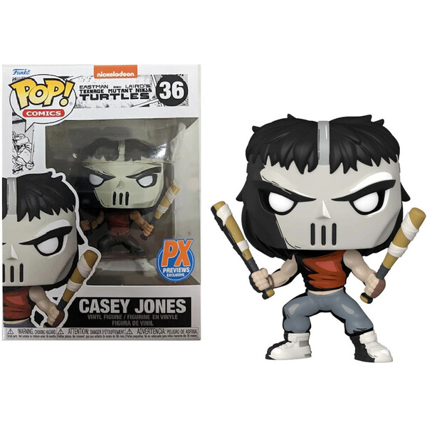 Funko POP! #36 Teenage Mutant Ninja Turtles - Casey Jones (Exclusive PX ...