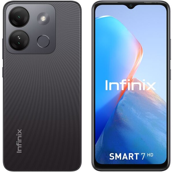 Infinix Smart 7 HD 2GB/64GB černý - Smarty.cz