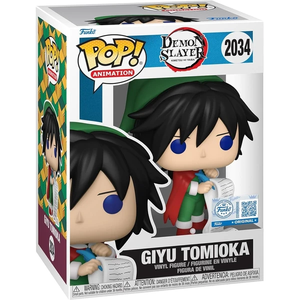 Funko POP! #2034 Animation: Demon Slayer- Giyu Tomioka (Holi) - Smarty.cz