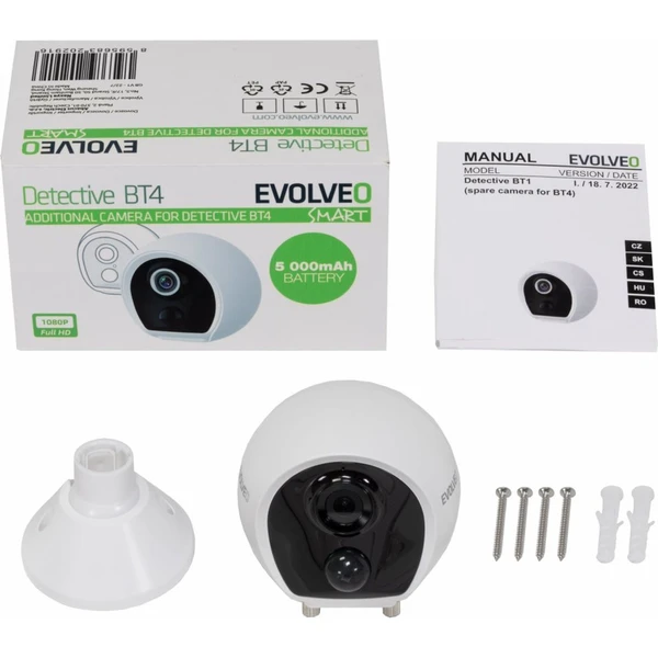 EVOLVEO Detective BT4 SMART - přídavná kamera - Smarty.cz