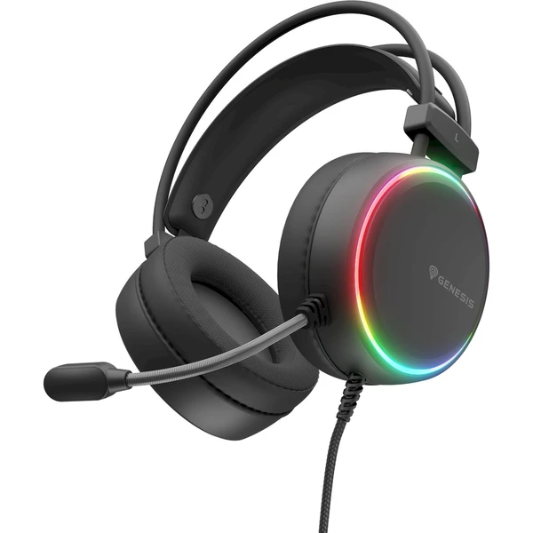 Genesis Neon 613 G2 RGB headset s mikrofonem černá - Smarty.cz