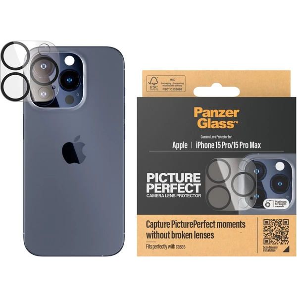 PanzerGlass Camera Protector Apple iPhone 15 Pro/15 Pro Max - Smarty.cz