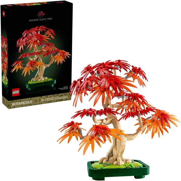 LEGO Botanicals 10348 Bonsaj – Japonský červený javor - Smarty.cz