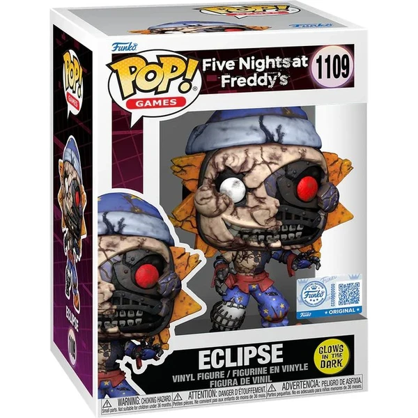 Funko POP! #1109 Games: Five Nights at Freddy's Security Breach - Eclipse (GITD) - Smarty.cz