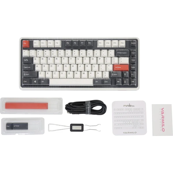 Varmilo Minilo75 Kailh Prestige Silent (US) Retro - Smarty.cz