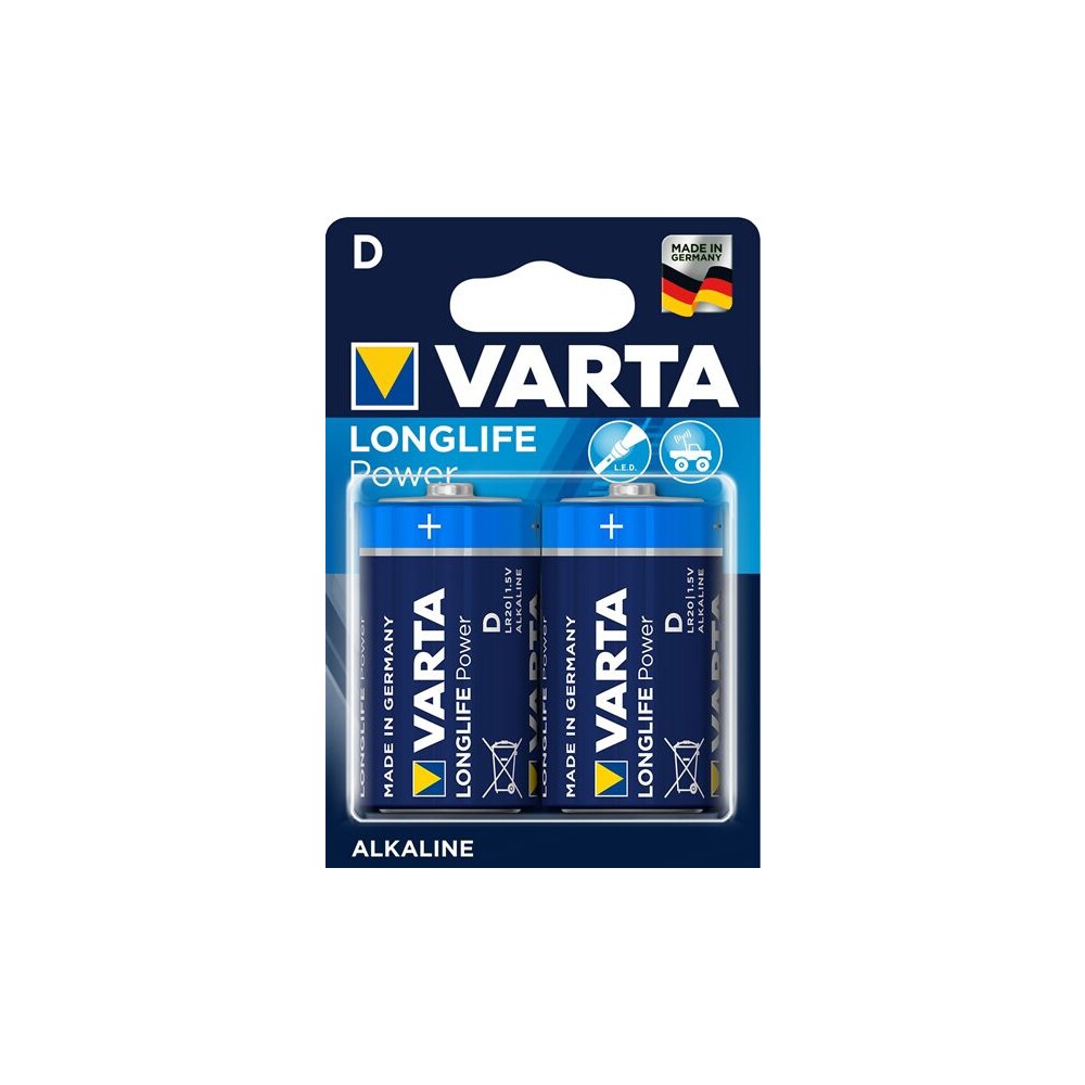 Varta Longlife Power (High Energy) typ D, 2ks | Smarty.cz