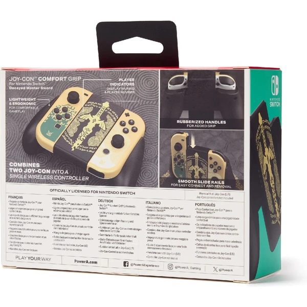 PowerA Držák Joy-Con Comfort Grip pro Nintendo Switch - The Legend of ...