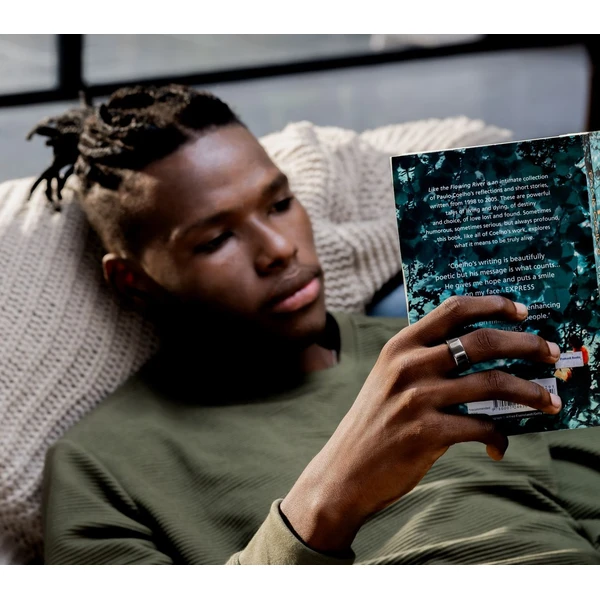 Ultrahuman Ring AIR chytrý prsten vel. 6 Space Silver - Smarty.cz