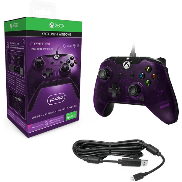 PDP Wired Controller Purple (Xbox One/Xbox series) - Smarty.cz