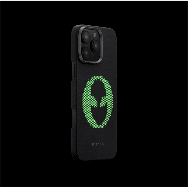 Pitaka x Aries Tactile Woven Case kryt iPhone 16 Pro Max Alien - Smarty.cz