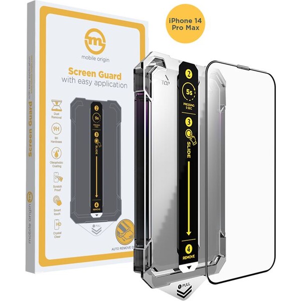 Mobile Origin Screen Guard 2,5D ochranné sklo s aplikátorem iPhone 14 ...