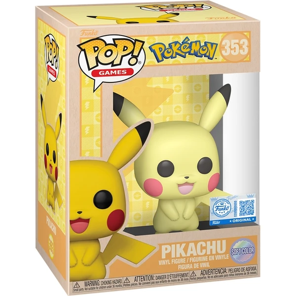 Funko POP! #353 Games: Pokemon- Pikachu (Soft Color) - Smarty.cz