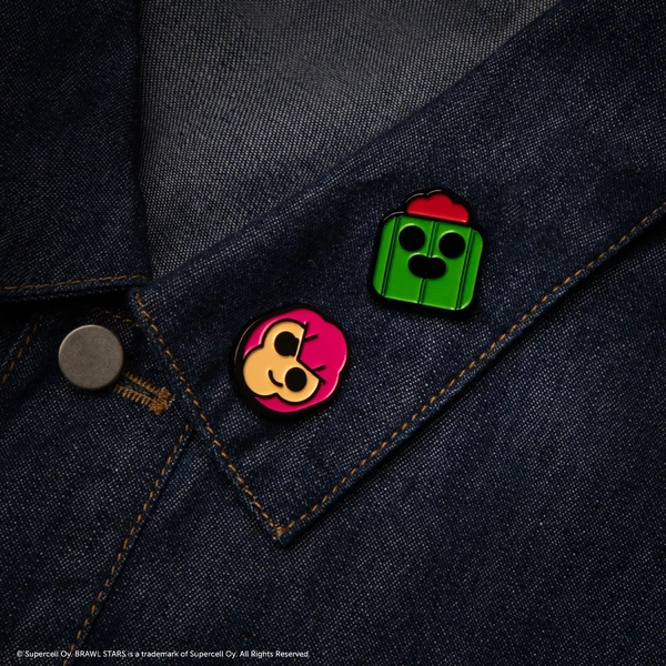 Set odznáčků Brawl Stars - Colt & Spike - Smarty.cz