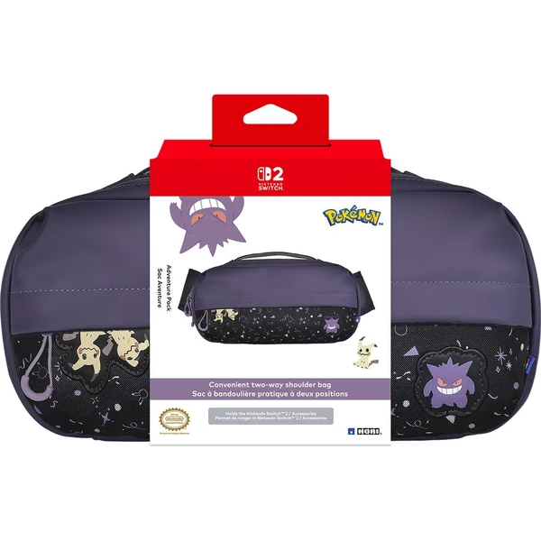HORI brašna Adventure Pack - Gengar & Mimikyu (NSW/NSW2/OLED) - Smarty.cz