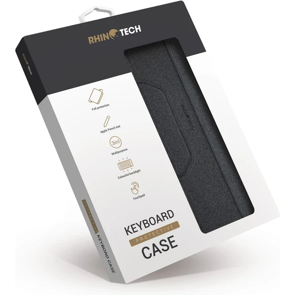 RhinoTech pouzdro s klávesnicí na Apple iPad 10.2" (2019/2020/2021 ...