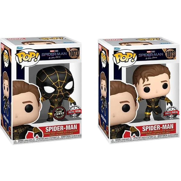 Funko POP! #1073 Marvel: SMNWH S2- Spider-Man(Black/Gold) (Šance na ...