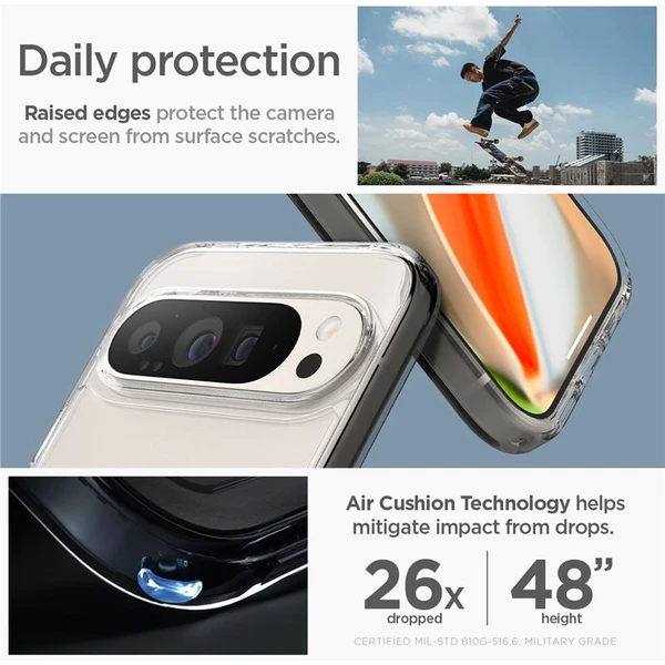 Spigen Ultra Hybrid Onetap Metal Ring Magsafe Kryt Google Pixel 9 Pro