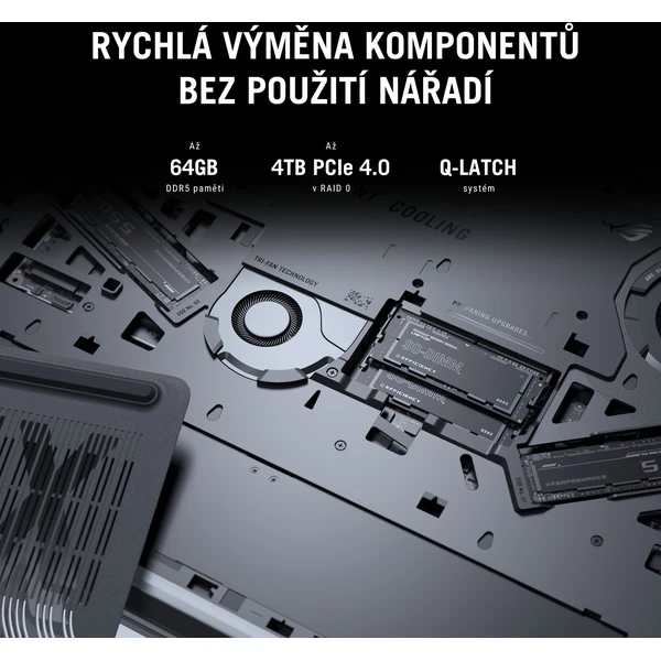 ASUS ROG Strix Scar 18 G835 (G835LX-NEBULA003W) černý - Smarty.cz