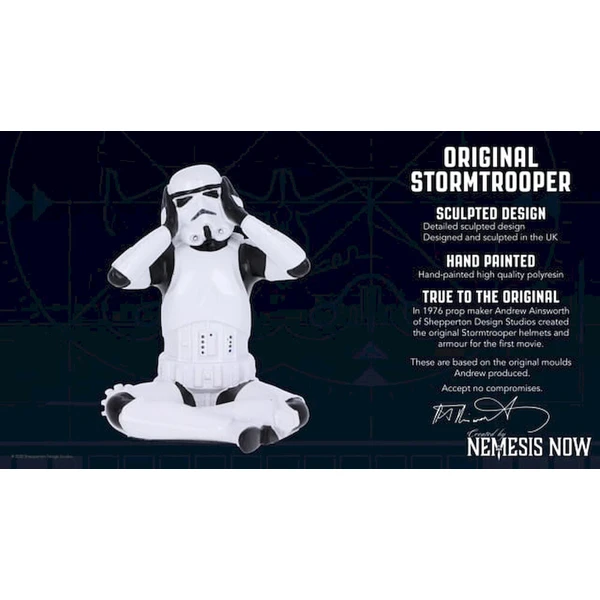 Figurka Nemesis Now Stormtrooper - Hear No Evil 10 cm - Smarty.cz