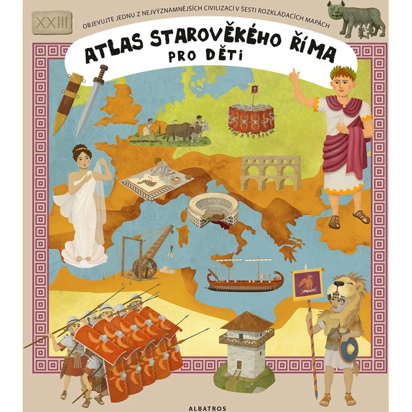Atlas starověkého Říma pro děti - Smarty.cz
